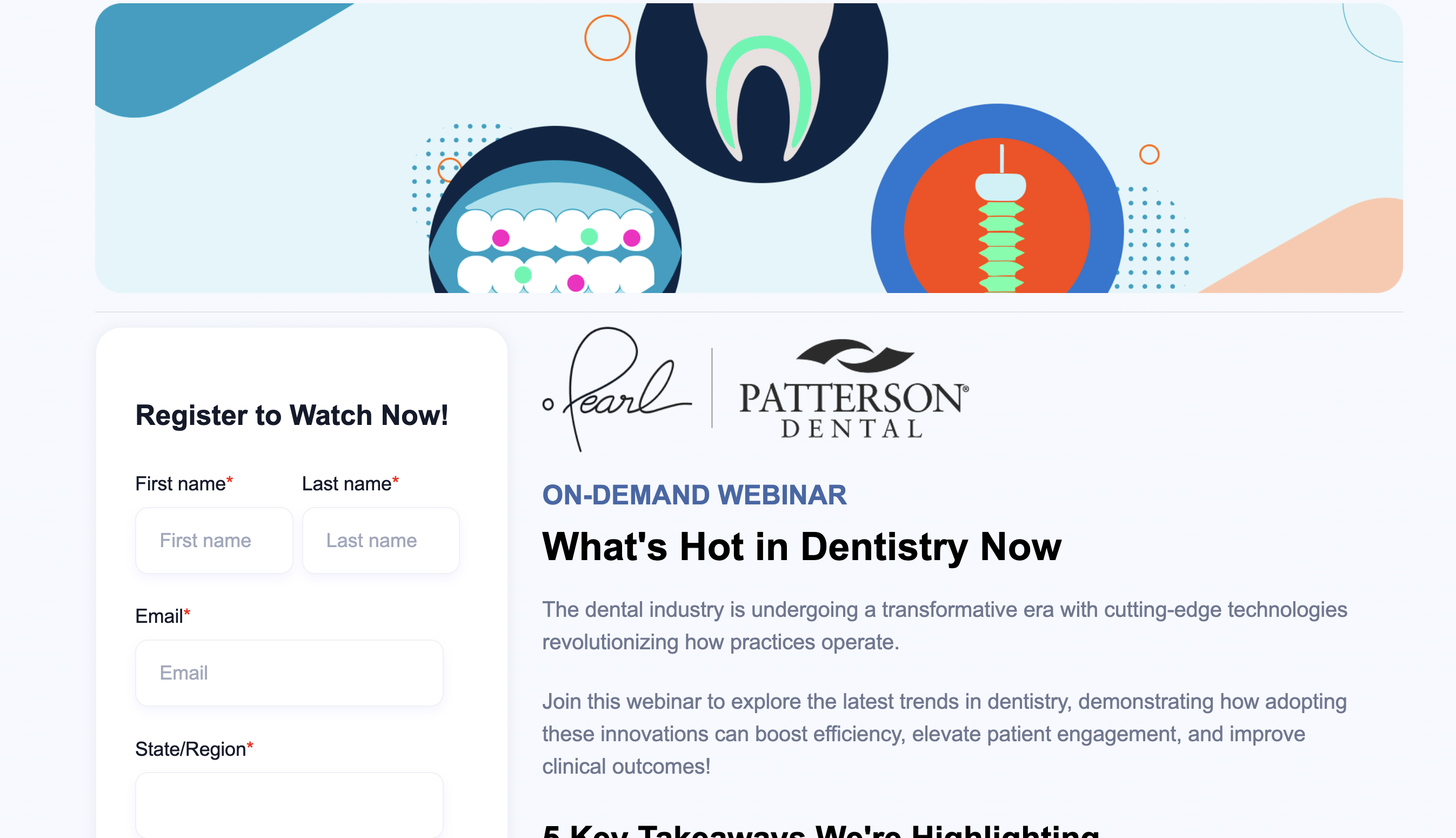 On-Demand Webinar | What's Hot in Dentistry Now
